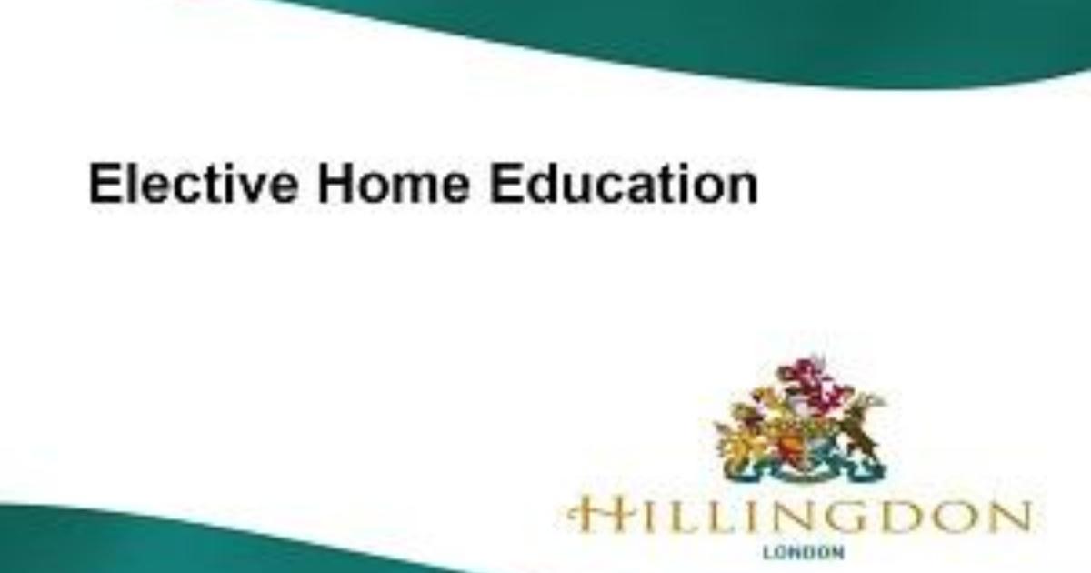 Elective Home Education - Leap